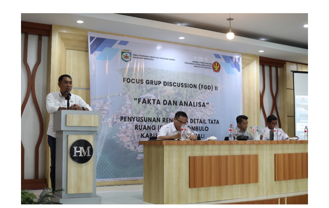 Pemkab Morowali Gelar FGD II Fakta dan Analisa RTDR Kawasan Lakombulo ...